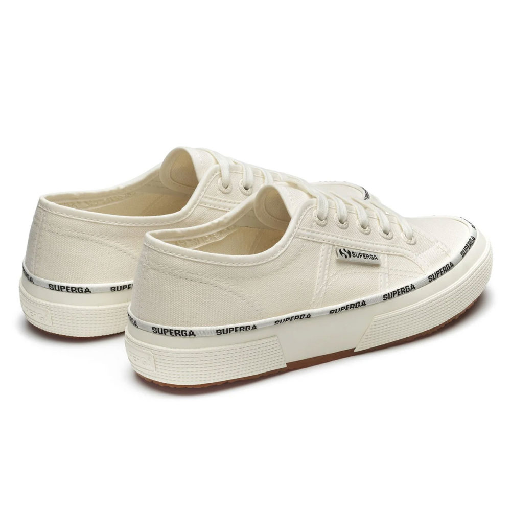2750 Logo Piping White Avorio-Black L – SUPERGA – People’s shoes of ...